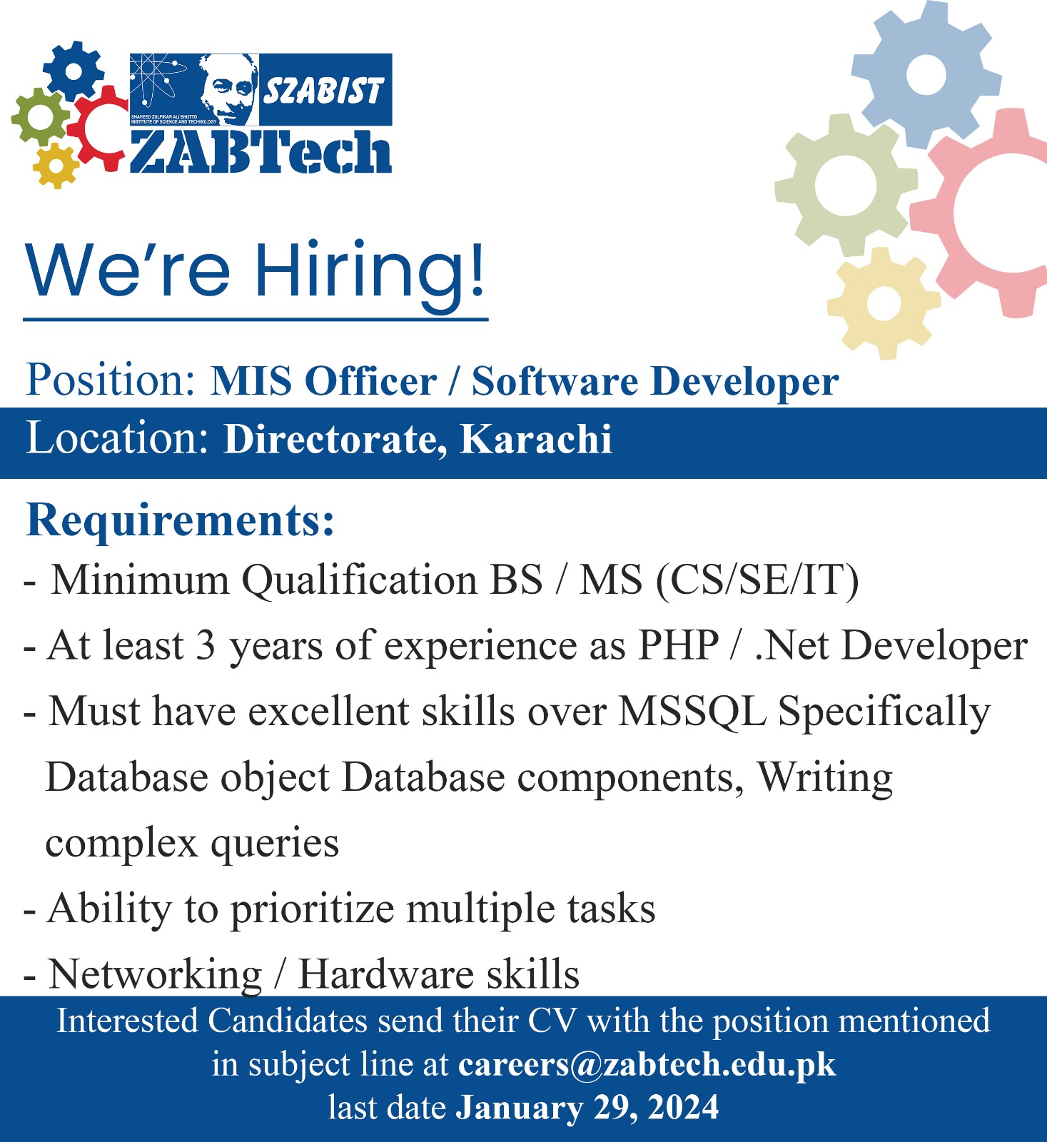 BrightSpyre | MIS Officer / Software Developer